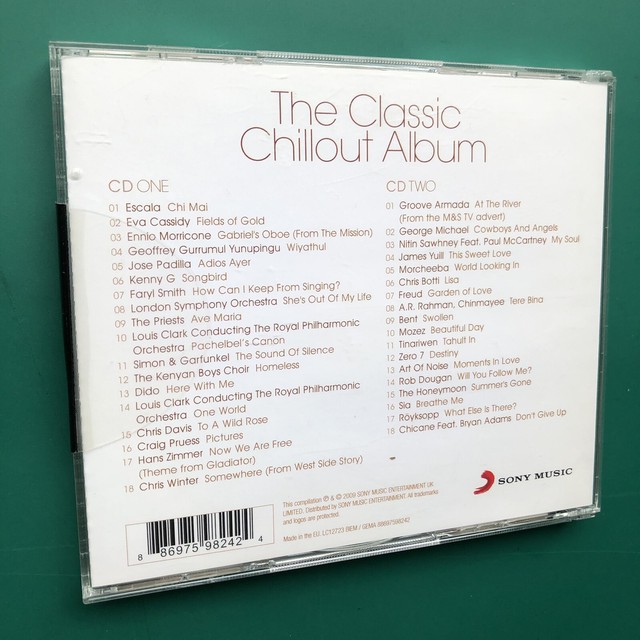Classic Chillout Album by Various Artists (CD, 2009) for sale online | eBay