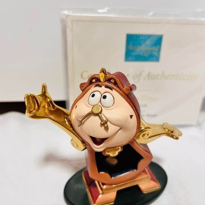 Disney WDCC Beauty and the Beast Cogsworth Ceramic Figure | eBay
