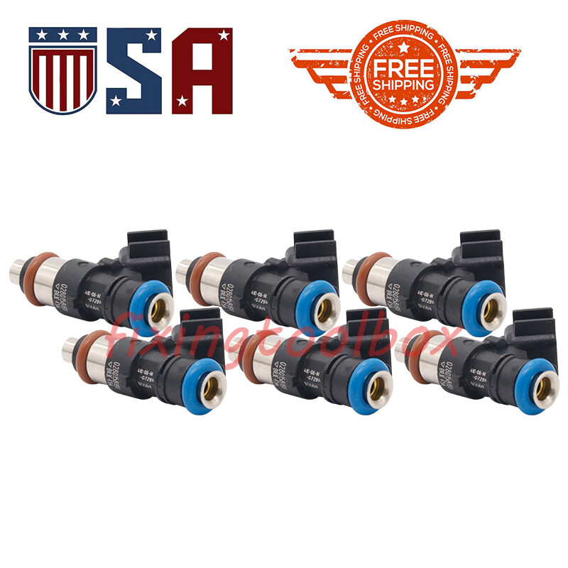 6x Fuel Injectors CM-5188 for Ford Edge Explorer F-150 Mustang 3.5/3.7L ...