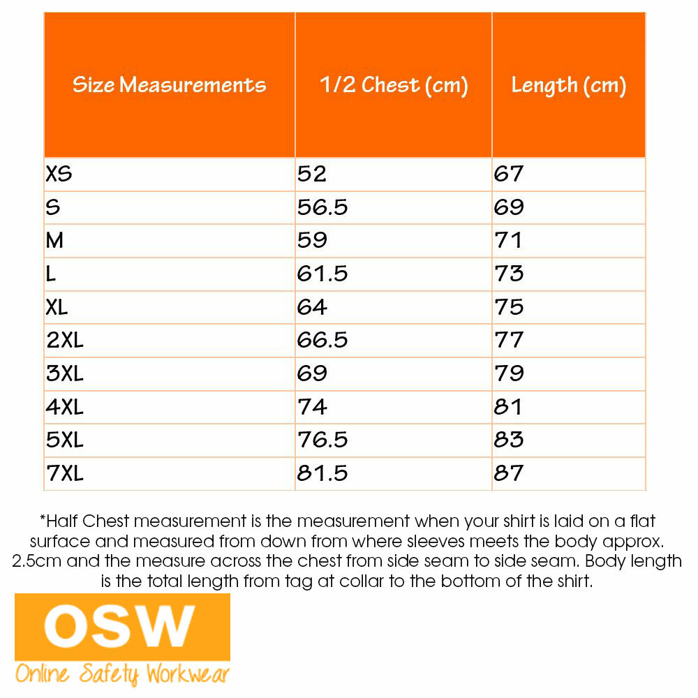 Hi Vis Workwear 1/2 Zip Flame Resistant Retardant HRC2 - ATPV: 8+cal ...