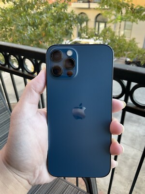 Apple iPhone 12 Pro - 256GB - Pacific Blue (Unlocked) A2341 (CDMA + GSM ...