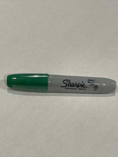 Sharpie Chisel Tip Permanent Marker Open Stock Green 071641382848 for ...