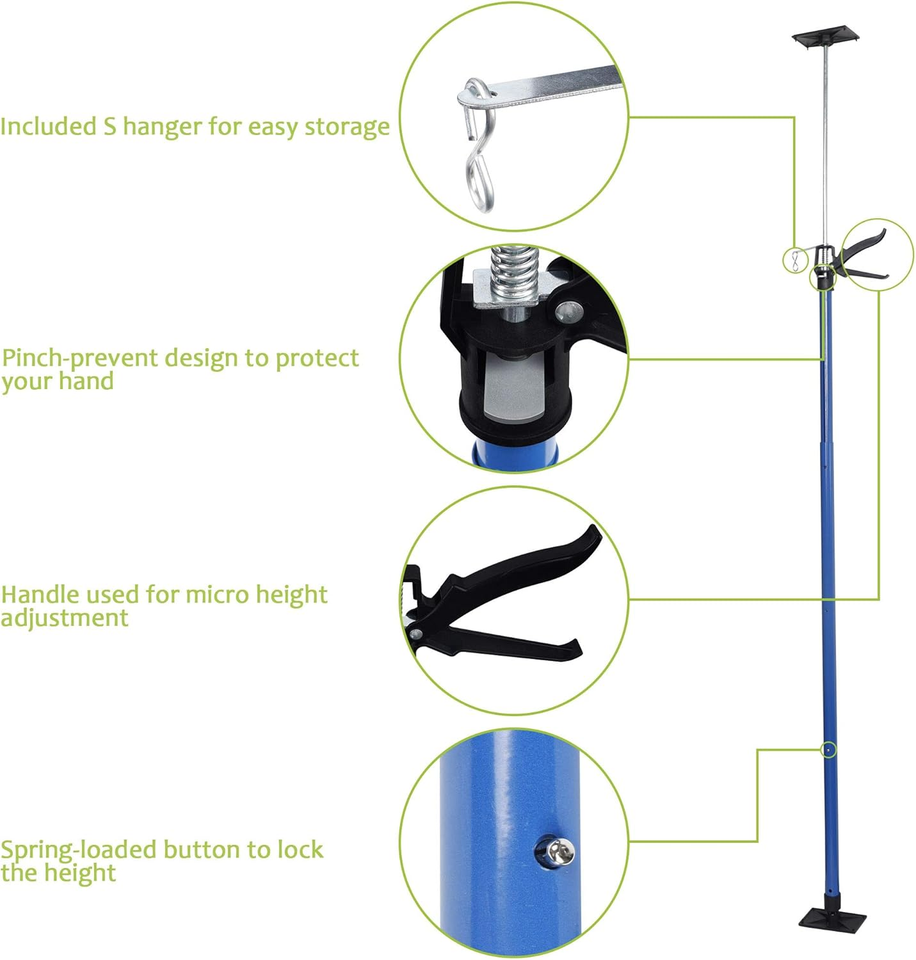 Adjustable Support Pole, 3Rd Hand Support System, Steel Quick Support ...