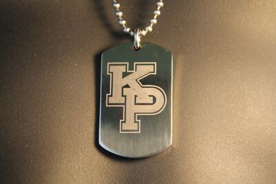 USMMA US MERCHANT MARINE ACADEMY KP KINGS POINT LOGO THICK STAINLESS ...