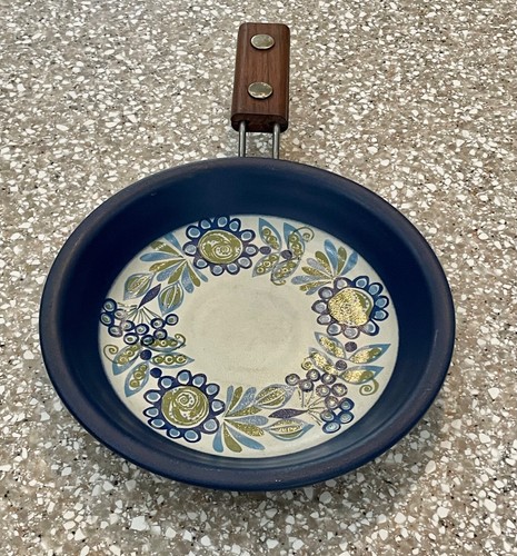 Vintage 60s Figgjo Flameware FF Made In Norway Vulcanus Skillet With ...