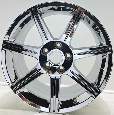 19x10 ET79MM 5x4.75 5x120 Chrome Rim Chevrolet Corvette 88967774 5363 ...