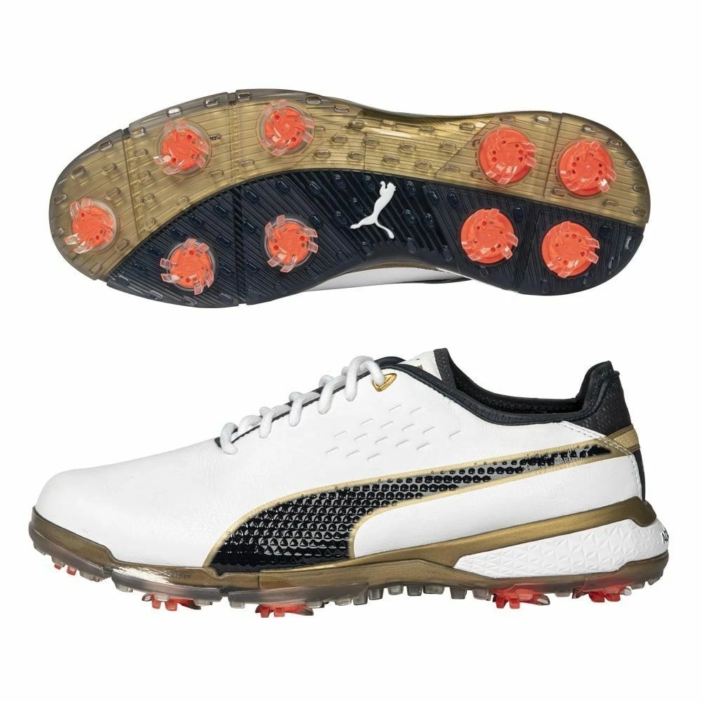 Navy White Orange Puma Golf