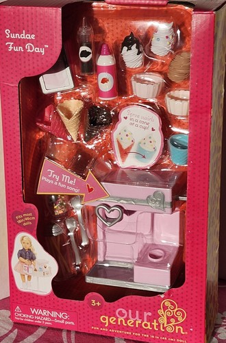 NEW, Our Generation Sundae Fun Day Ice Cream Play set | eBay