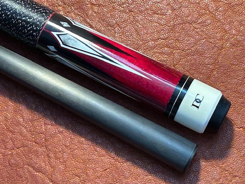 DC Pool Cue W/ Jacoby Black Carbon Fiber Low Deflection 30" Shaft. 5/16 ...