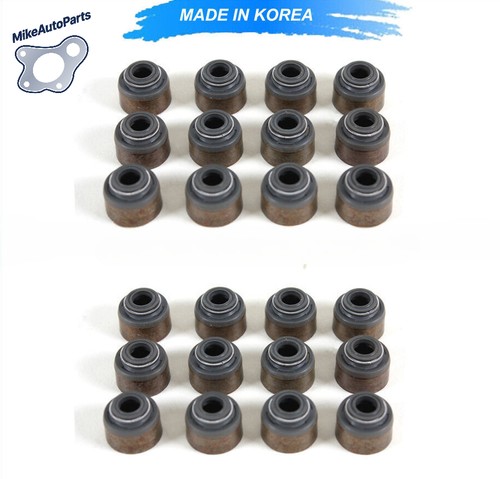 24 Viton Valve Stem seals Fits Hyundai Kia 2.5L 2.7L V6 OEM 2222423500 ...