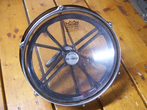 Authentic 10" VINTAGE REMO ROTO TOM Ex Condition Emperor Drumhead FREE ...
