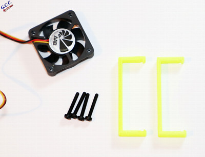 HP P420 SATA RAID SAS Card Cooler 40mm Cooling Fan, Mount Bracket Clip ...