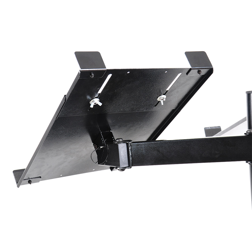 NovoPro CDJ Dual Table Stand for CD Player DJ Disco Pioneer CDJ ...