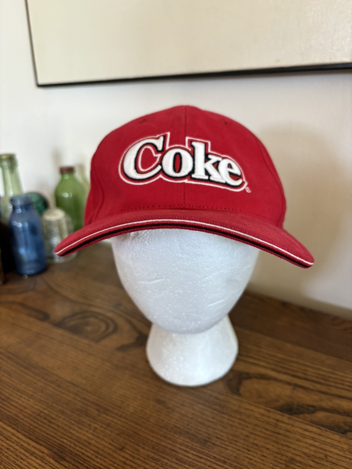 RARE Vintage 90s Embroidered Coke Coca Cola Las Vegas… - Gem