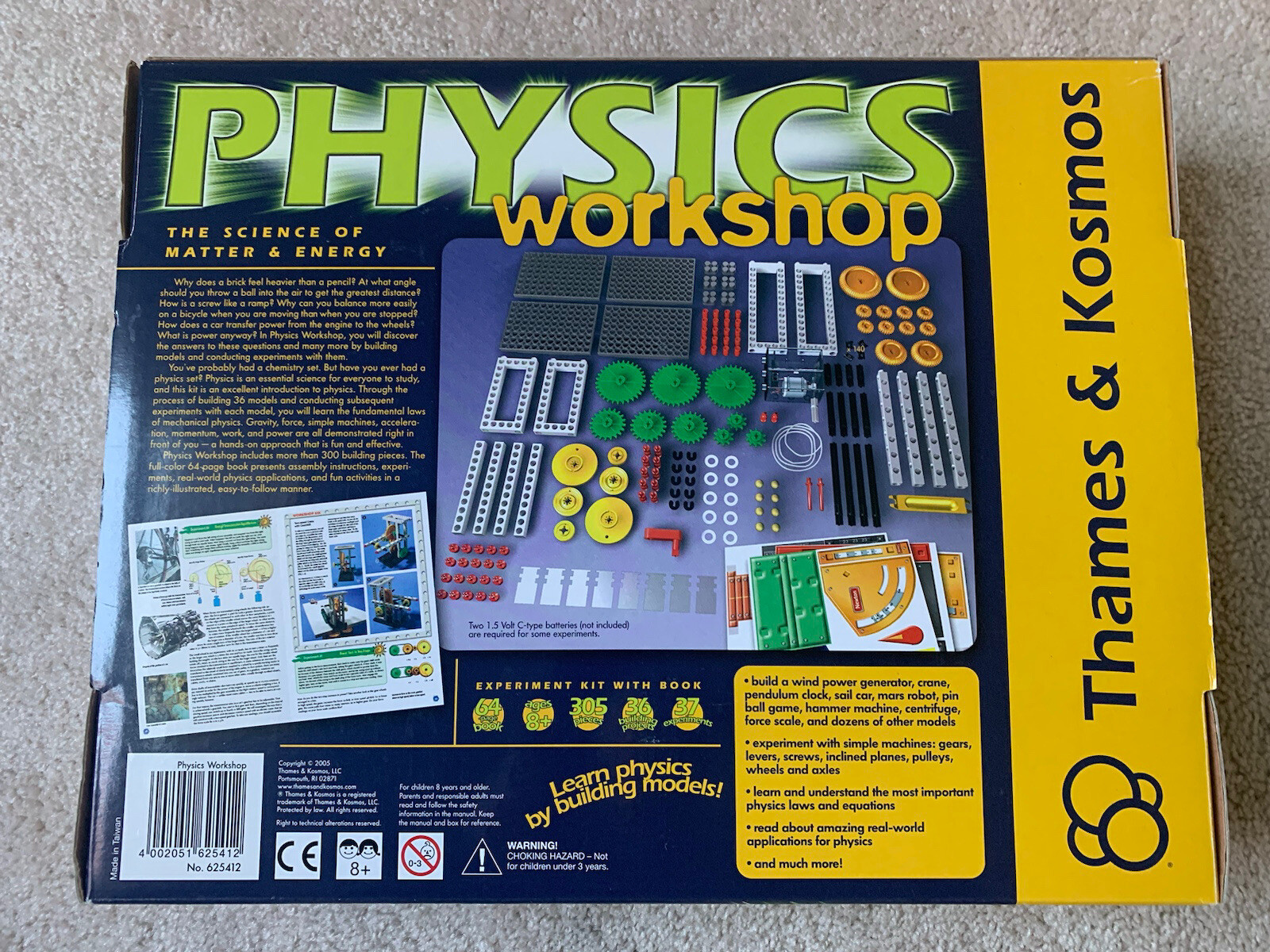 THAMES & KOSMOS PHYSICS WORKSHOP EDUCATIONAL SCIENCE KIT. 2005 Edition. | eBay
