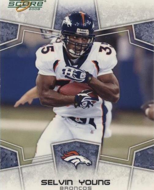 2008 Score - Glossy #90 Selvin Young for sale online | eBay
