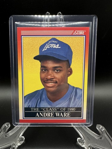 #607 Andre Ware - Detroit Lions - 1990 Score Football | eBay