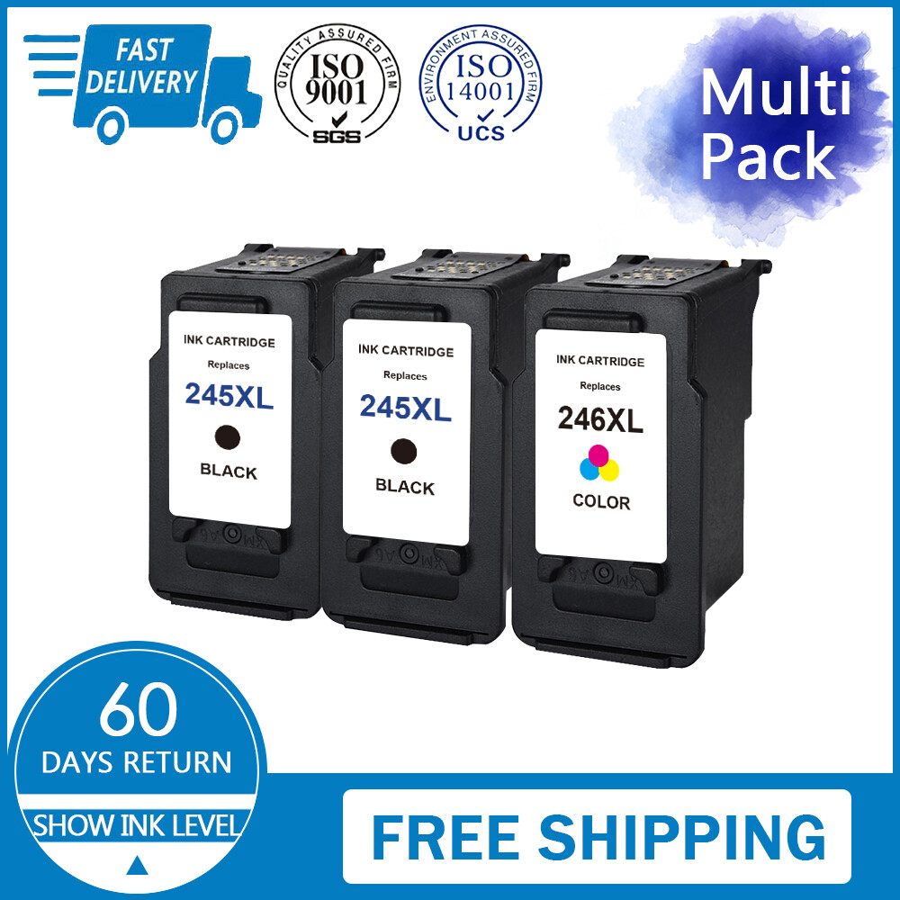 for Canon PG-245 XL CL-246 XL Ink Cartridge PIXMA MG2520 MG2522 TR4520 ...