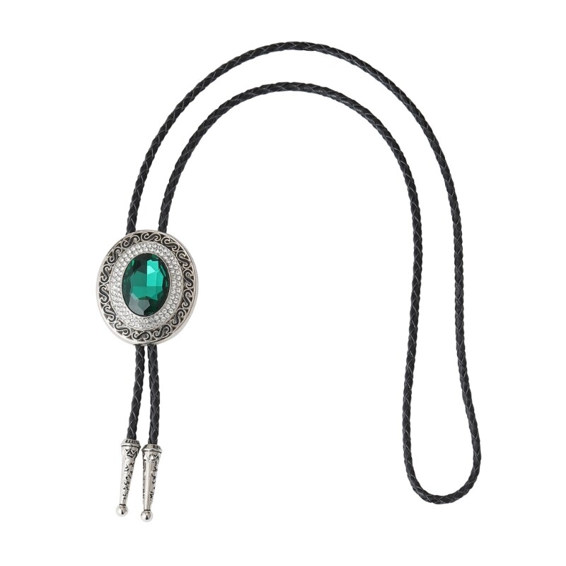 Long Bolo Ties Women Neckwear Western Neckpiece Halloween Costume ...