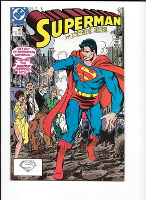 Superman #10 Oct 1987 DC Comics Super Menace of Metropolis | eBay
