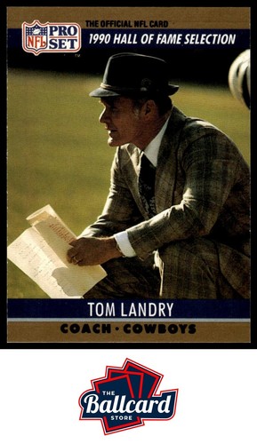 1990 Pro Set #28 Tom Landry | eBay