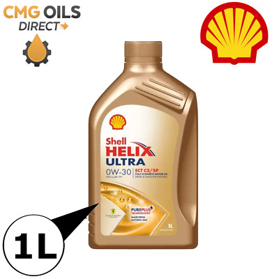 SHELL HELIX 0w30 C3/SP *BMW LL04 * 1L * GENUINE BMW ENGINE OIL *WAS ...