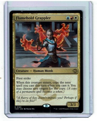 Flamehold Grappler - Tarkir Dragonstorm - Magic the Gathering | eBay