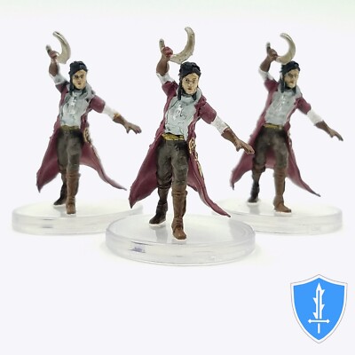 Sun Elf Arcane Cleric x3 - Waterdeep Dragon Heist #22 D&D Miniature | eBay