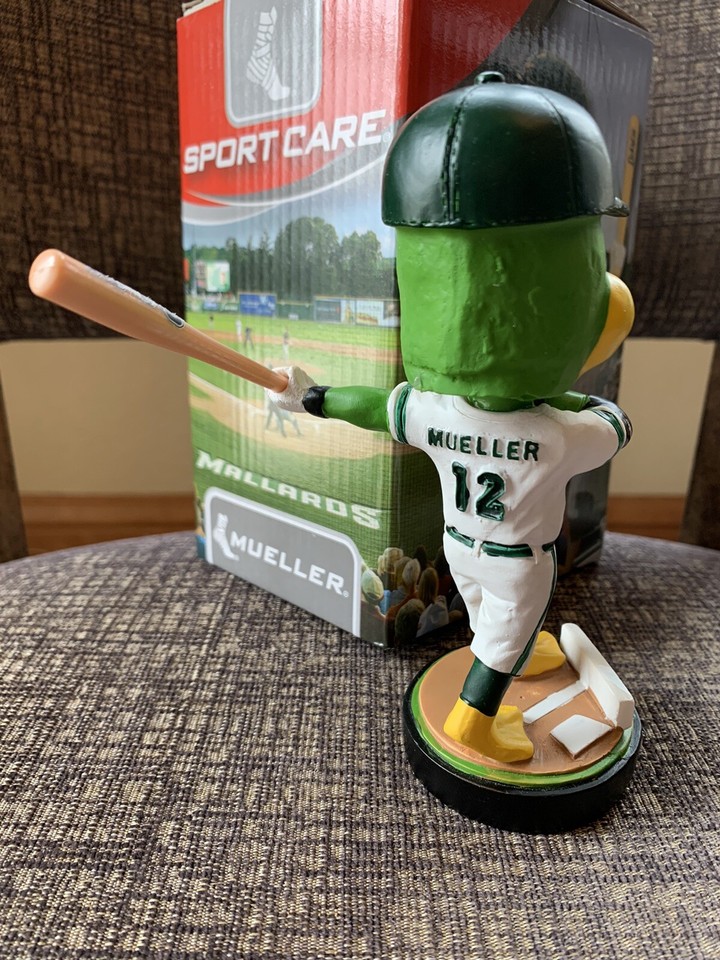 Madison Mallards Mueller Maynard Mascot Bobblehead | eBay
