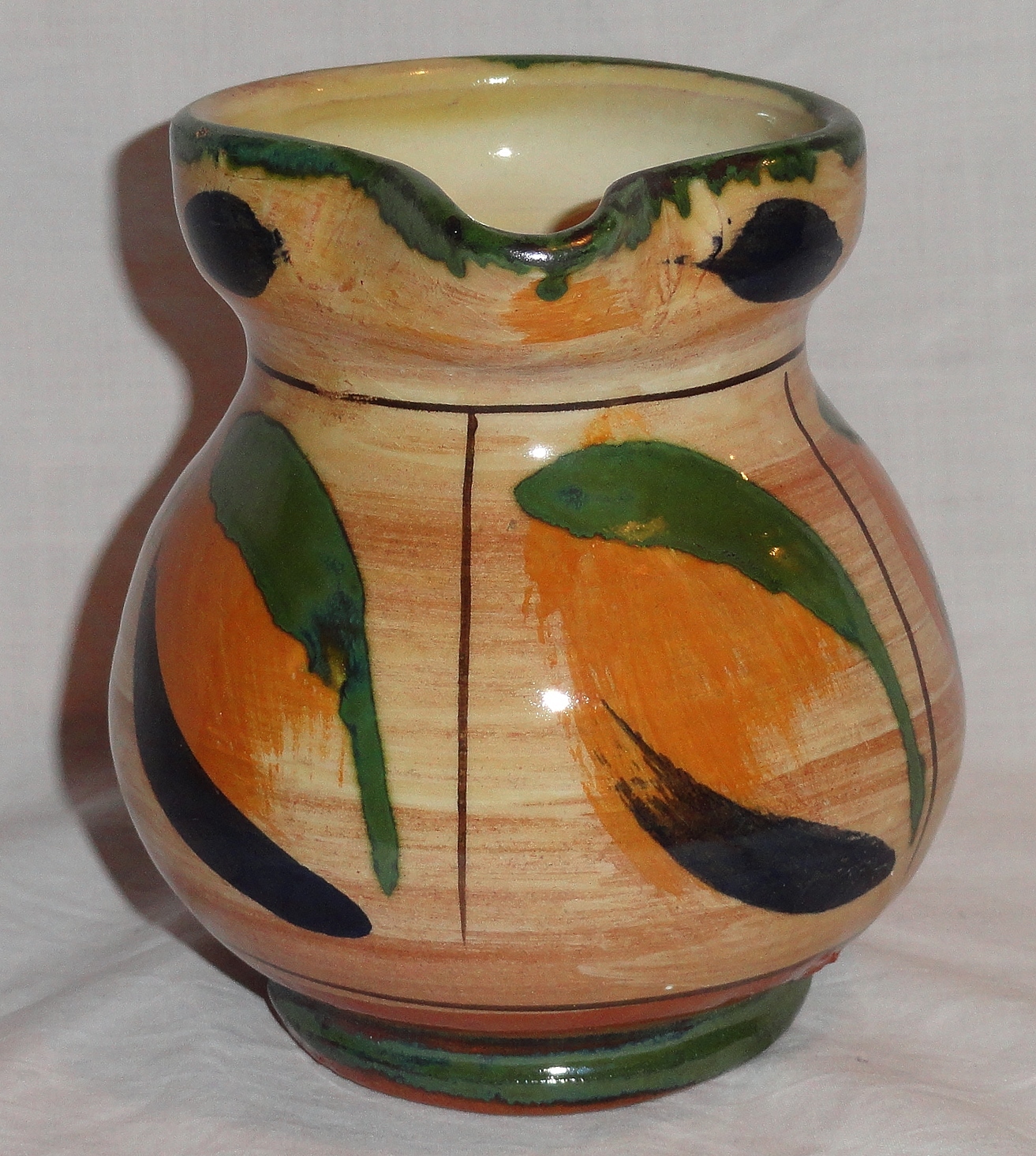 Beautiful Studio Ceramico Giusti 4 1/2” Handmade Ceramic Lemon Creamer ...