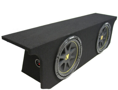 Jeep Wrangler 07-13 Unlimited 4 Door Dual 10" Sub Box Kicker C10 Package New | eBay