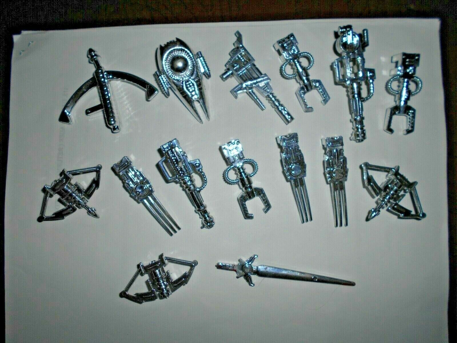 CHAP MEI Weapon Wrist Crossbow Lazers Claws Guns Ninja Chrome ...