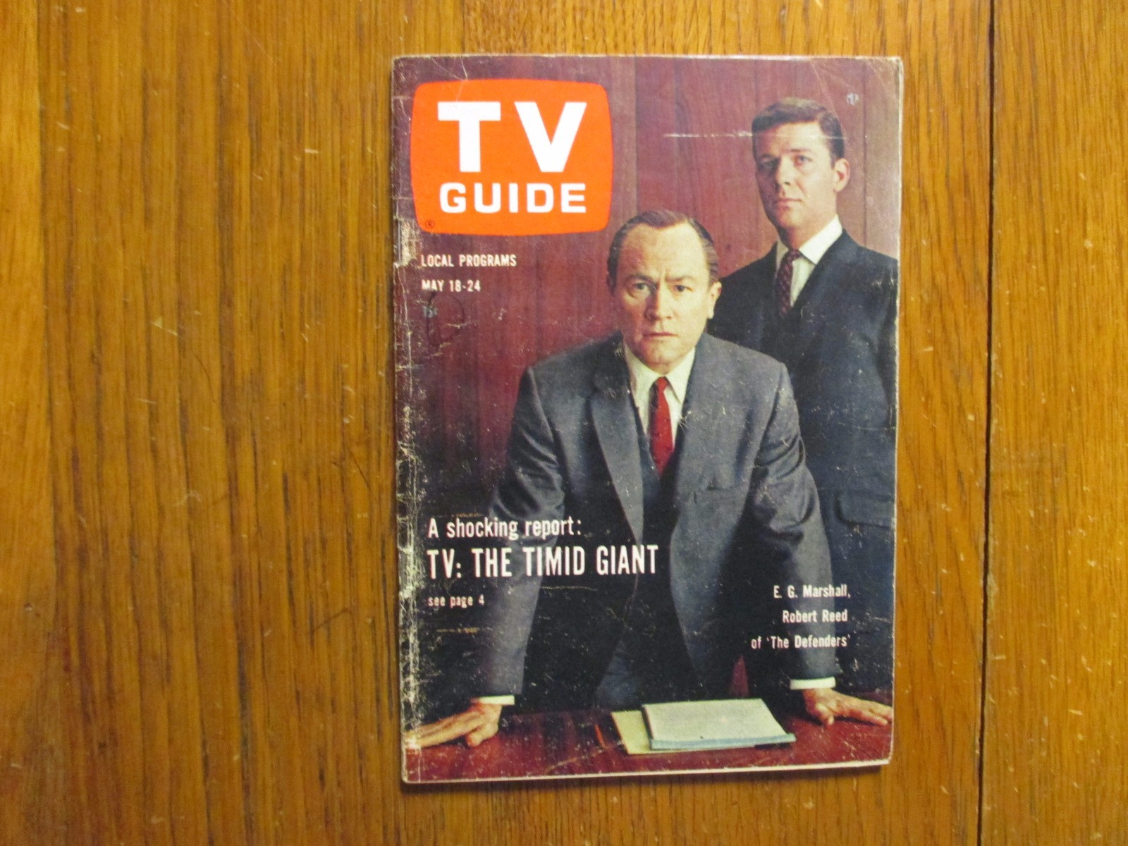 May 18-1963 TV Guide(EMMALINE HENRY/ROBERT REED/RICHARD CHAMBERLAIN/E G ...