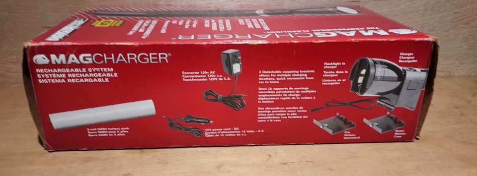 magcharger professional rechargeable mag light | eBay