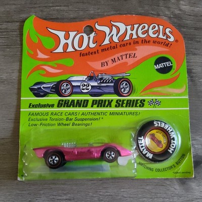 Hot Wheels Redline 1970 Ferrari 312P Hot NUCLEAR ☢️ Pink Mint On Card 🔥 ...