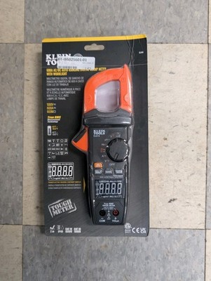 KLEIN TOOLS CL810 AC/DC Auto Ranging Digital Clamp Meter 600A New ...