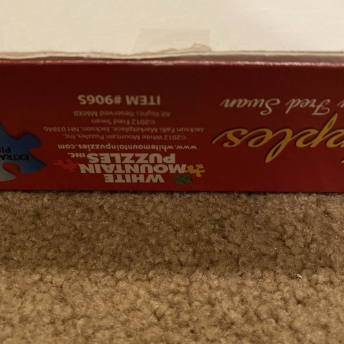 Complete 2012 HTF Pie Apples Tree Autumn Farm Field Hay Barn 1000 Piece ...