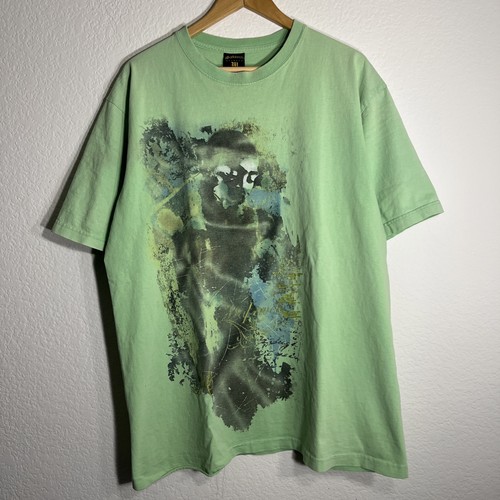 Vintage Y2K Tupac Shakur Rap Tee Makaveli Face Big Print Rap Hip-Hop XL ...