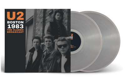 U2 - BOSTON 1983 LIVE - CLEAR TRANSPARENT 2 DOUBLE VINYL LP COLORED ...