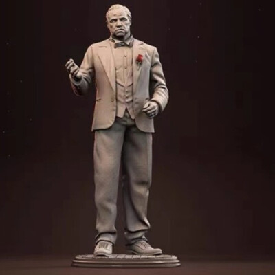 1/24 Scale Resin Figures Model Kit The Gangster Legend Unpainted ...