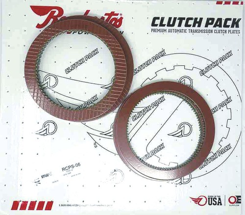 FORD C6 Transmission Kit Raybestos RCPS-06 Stage1 Friction Clutch Pack ...