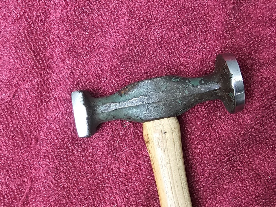 Vtg Craftsman General Auto Body Hammer | Wood Handle | Steel Head ...