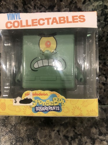 Nickelodeon SpongeBob Plankton Collectible 3" Vinyl Figure Sponge Bob ...