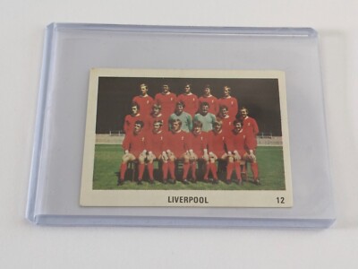 Liverpool 1970/71 The Sun Football Swap Card #12 Team Photo | eBay UK