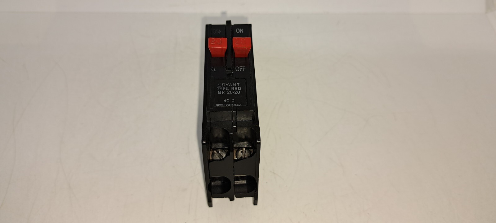 Bryant BR 20-20 BR2020 20 Amp 1 Pole Circuit Breaker Type BRD 120VAC ...