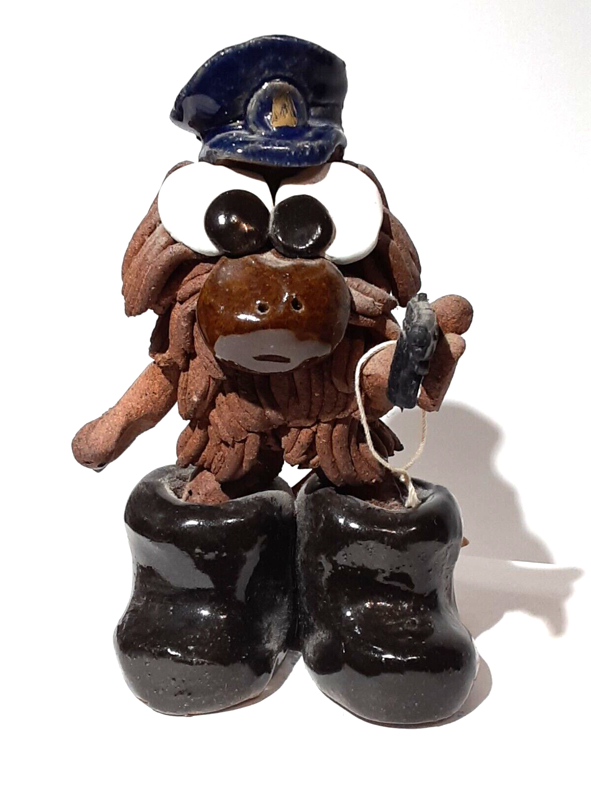 HARRIES CLAY POLICEMAN COP STATUE FIGURINE 6.75 | eBay