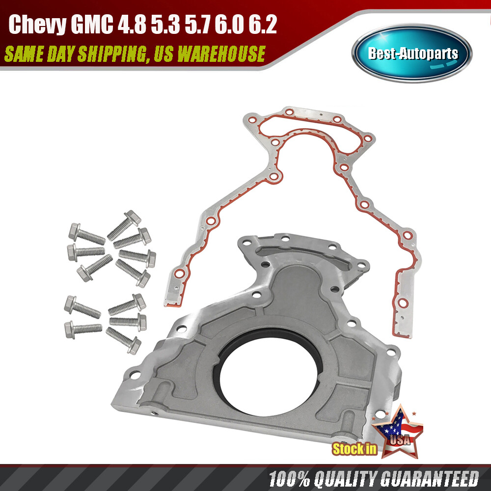 Rear Main Seal Kit for Chevy GMC 4.8 5.3 5.7 6.0 6.2 635-518 12633579 ...