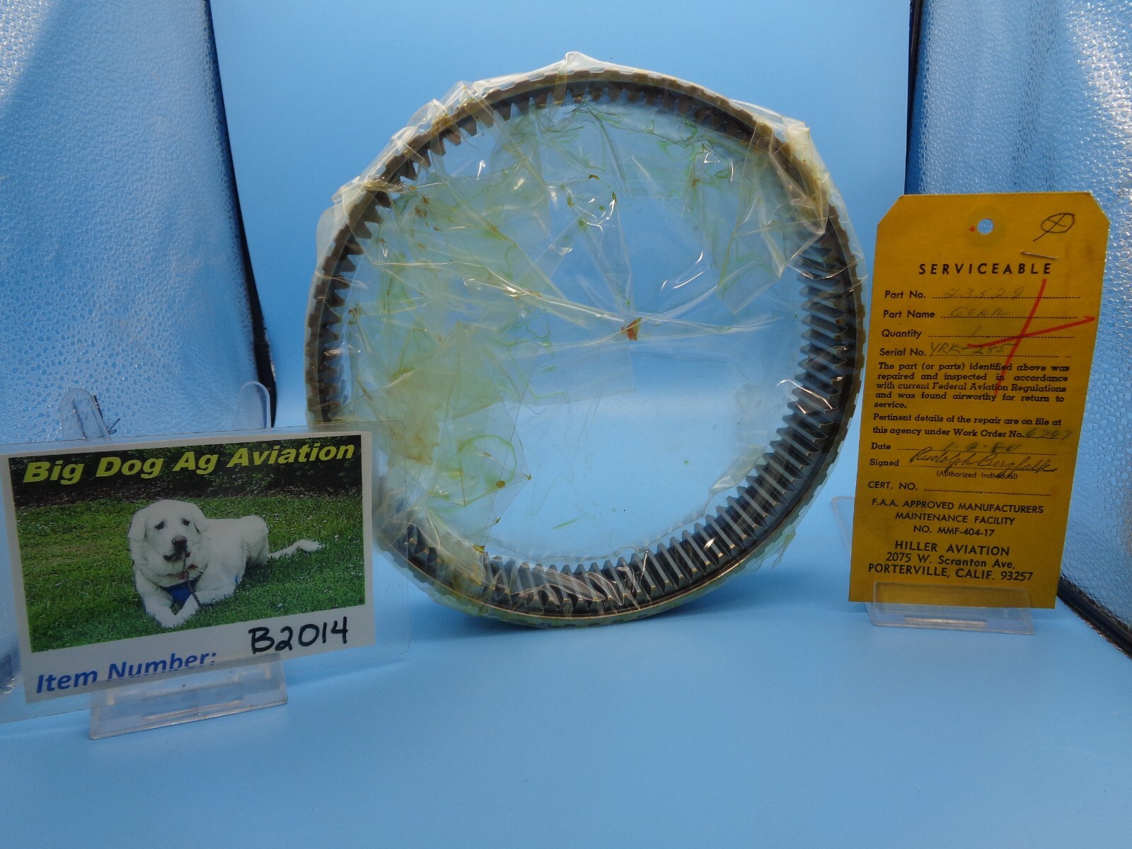 HILLER, 23529, GEAR, SERVICEABLE-YELLOW TAG, (B2014) | eBay