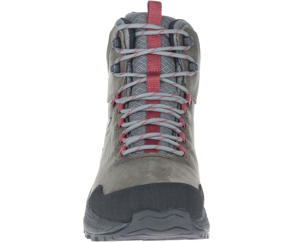 Merrell Men's Forestbound Mid Waterproof Boots J034767 Merrell Grey NEW ...
