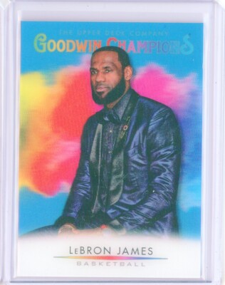 2021 UD Goodwin Splash of Color 3-D Lenticulars LEBRON JAMES w Bounty ...
